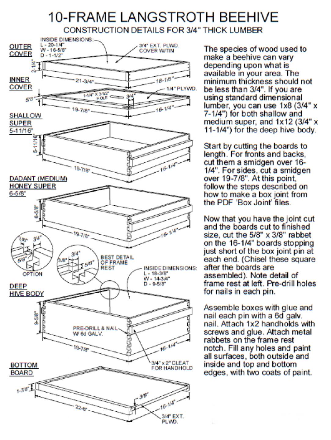 Systém včelích úlů Langstroth